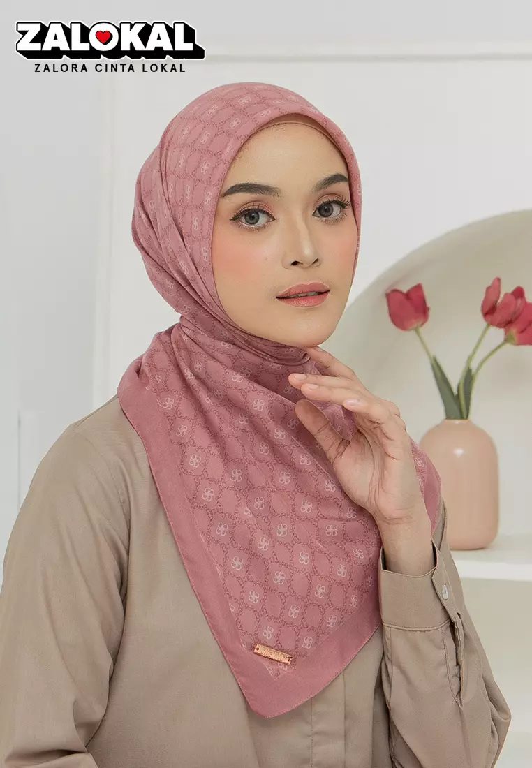 Jual Diario Ferisha Scarf Burnt Sienna Original 2024 | ZALORA Indonesia