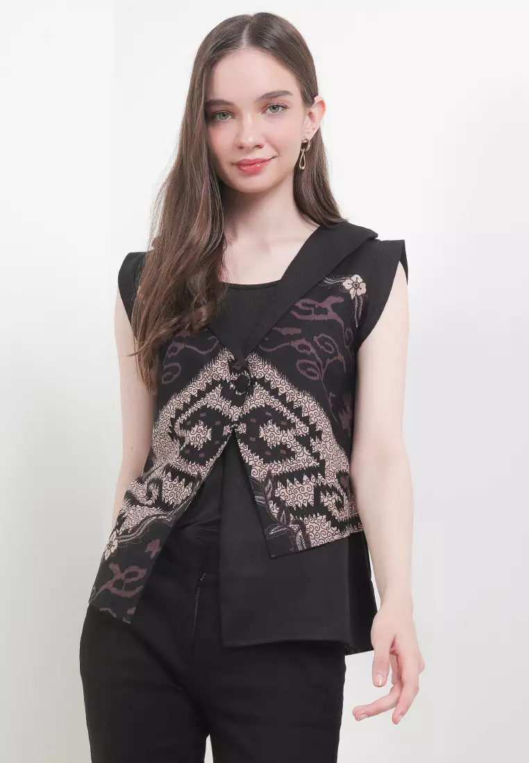 Jual Rianty Batik Vest Batik Wanita Orina Original 2025 | ZALORA ...