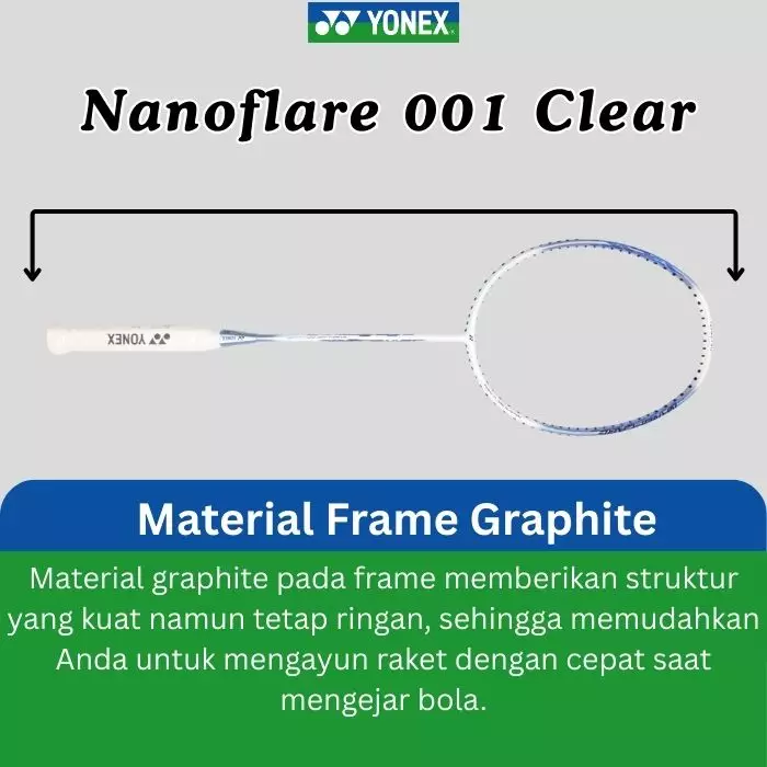 Jual Yonex Raket Badminton Yonex Nanoflare 001 Clear GRATIS Senar, tas ...
