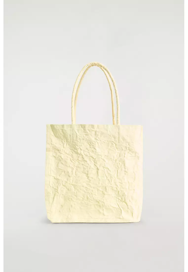 Buy COS MINI CRINKLED TOTE BAG 2026 Online | ZALORA