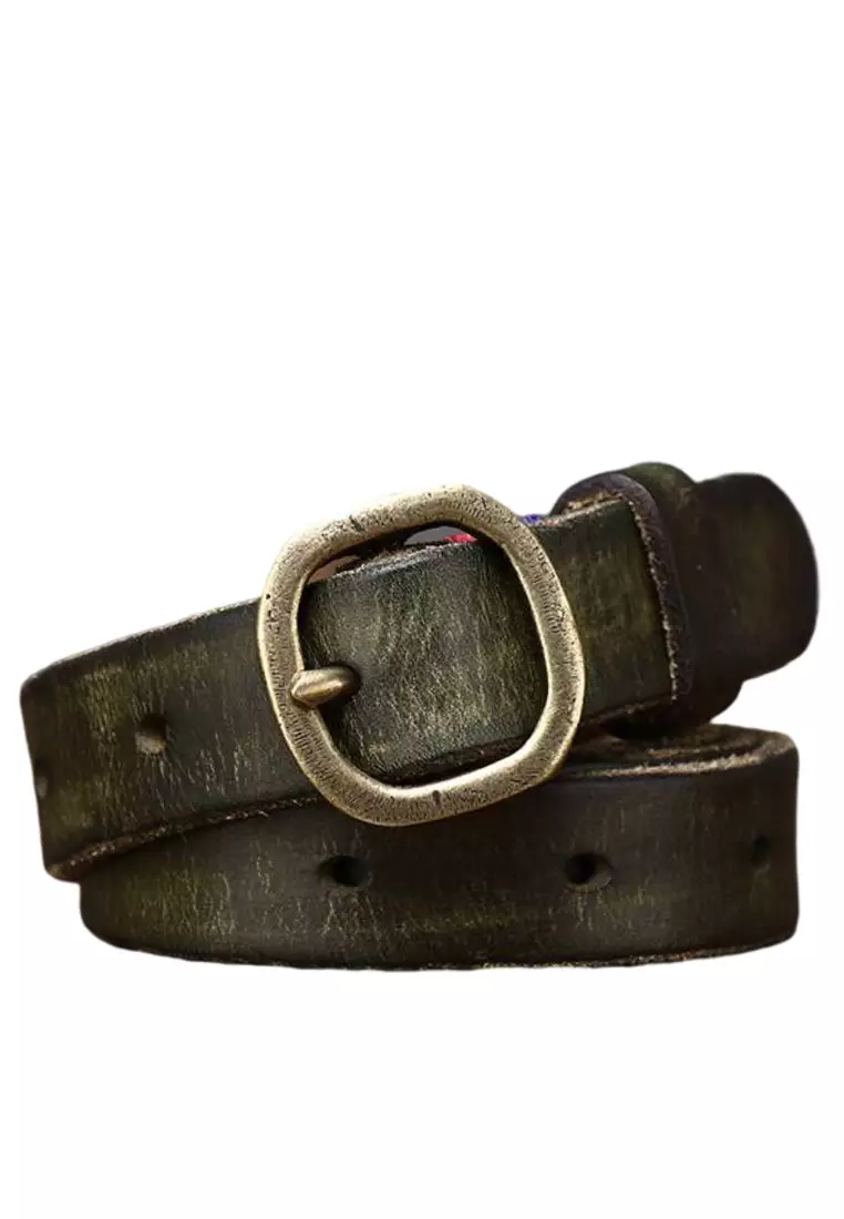 Buy Twenty Eight Shoes Handmade Vintage Full Gain Leather Belt CP163 ...