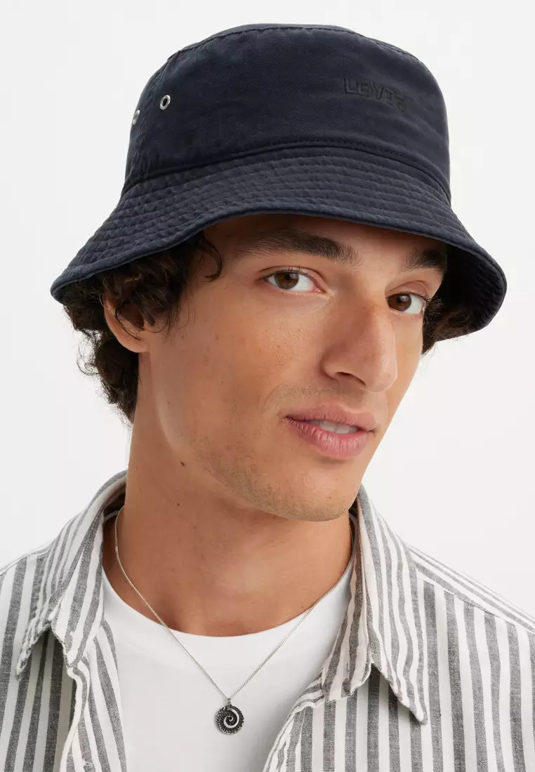 Buy Levi's Men's Headline Logo Bucket Hat D7948-0001 2025 Online | ZALORA