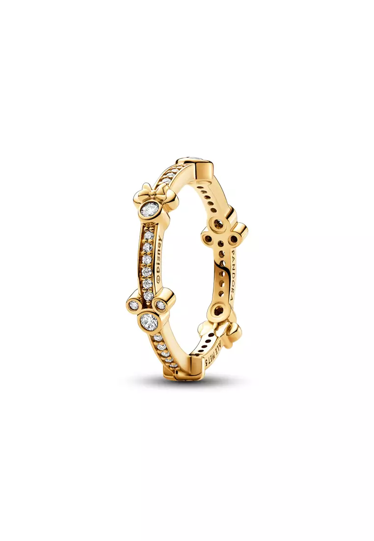 Buy PANDORA Pandora x Disney Mickey Mouse & Minnie Mouse Sparkling ...