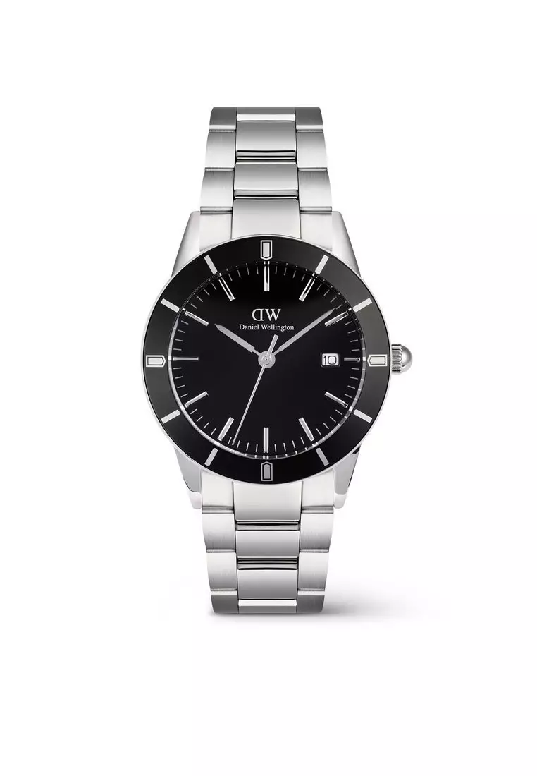 Buy Daniel Wellington Iconic Paradigma Link Black Enamel - Men Watch ...
