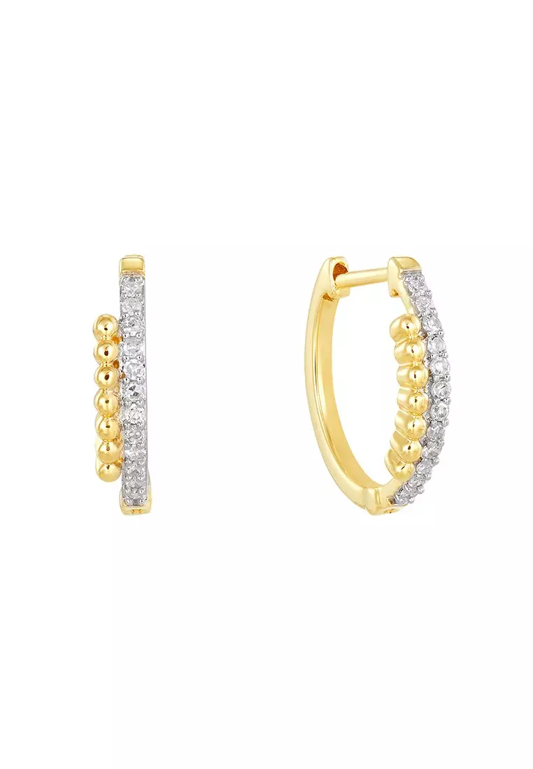 Buy HABIB HABIB Rosen Diamond Earrings 2023 Online | ZALORA Philippines