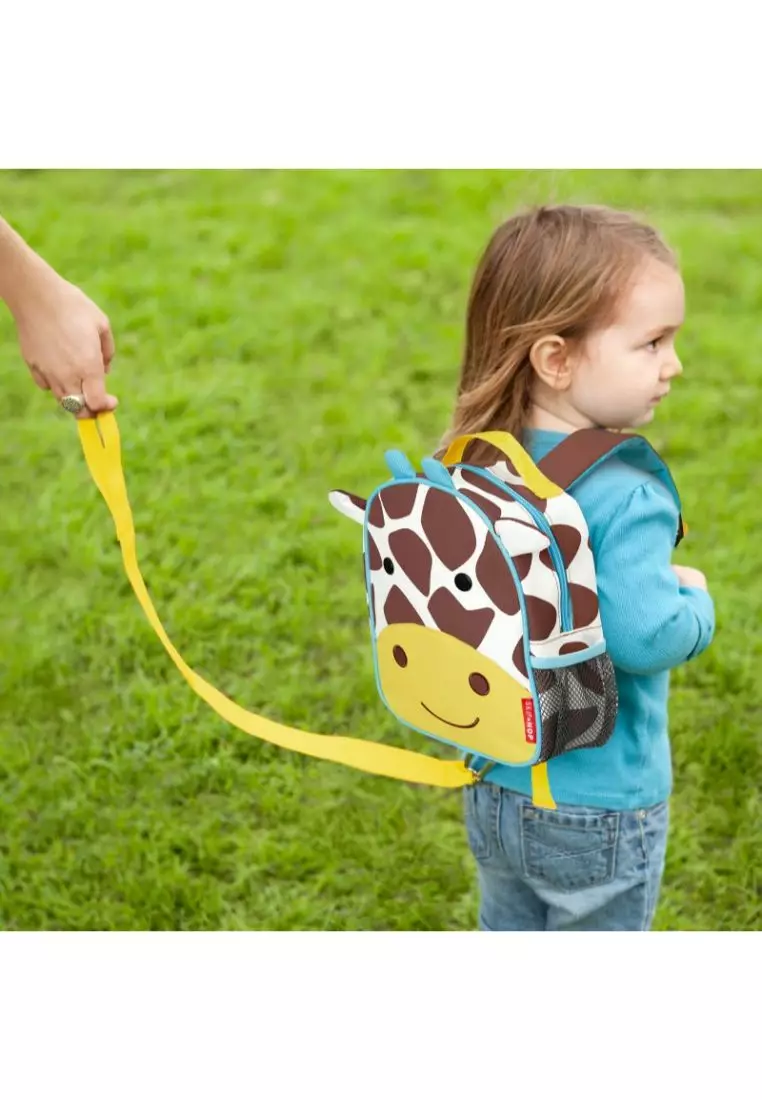 Buy Skip Hop Zoo Mini Backpack with Reins - Giraffe Online | ZALORA ...