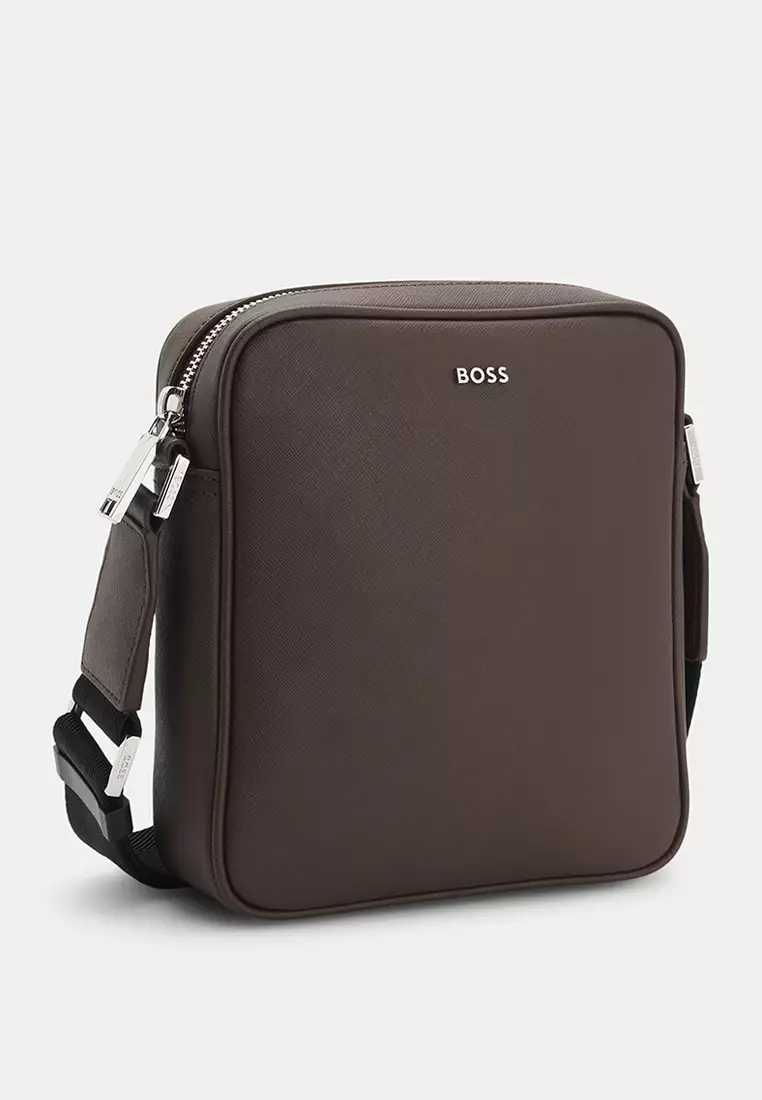 Buy BOSS Logo Lettering Reporter Bag - BOSS Business 2026 Online | ZALORA