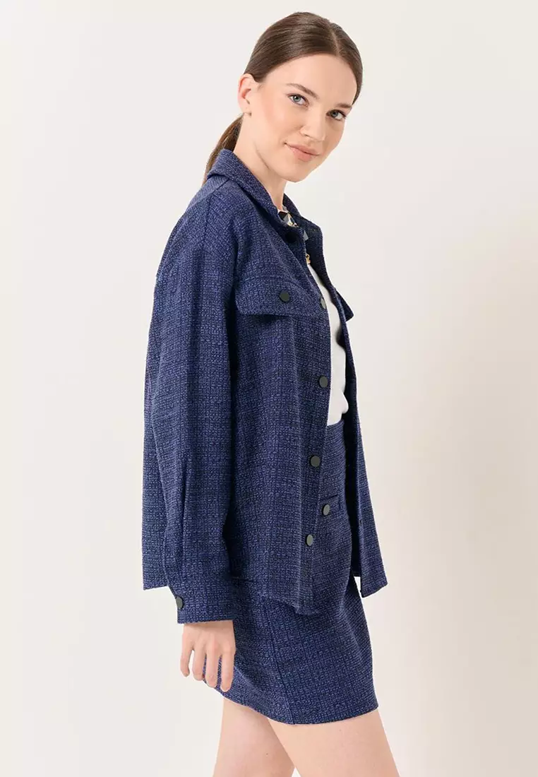 Jimmy Key Tweed Jacket 2024 | Buy Jimmy Key Online | ZALORA Hong Kong
