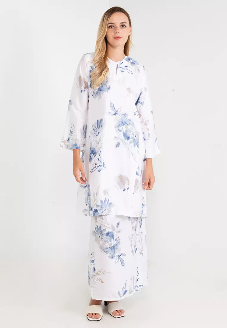 Buy Butik Sireh Pinang Baju Kurung Pahang Naura Online | ZALORA Malaysia