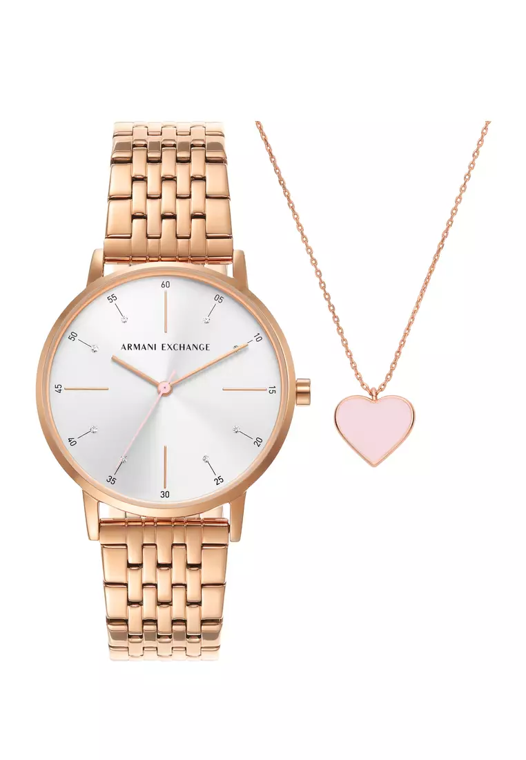 Buy Armani Exchange Watch AX7145SET 2024 Online | ZALORA