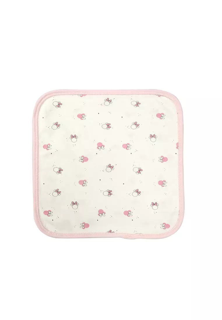 Buy Disney Ba Newborn Minnie Mouse Wash Cloth Pack Of Three - Light ...