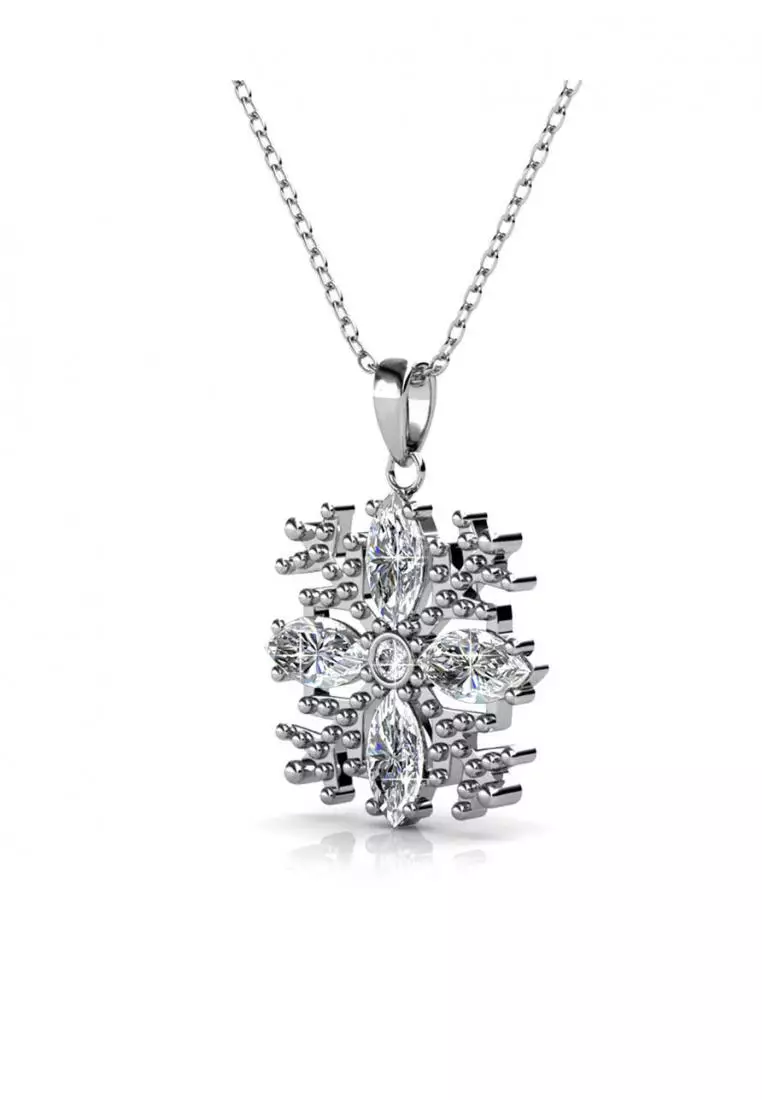 Jual Her Jewellery Snow Pendant WG - Kalung Crystal Swarovski by Her ...