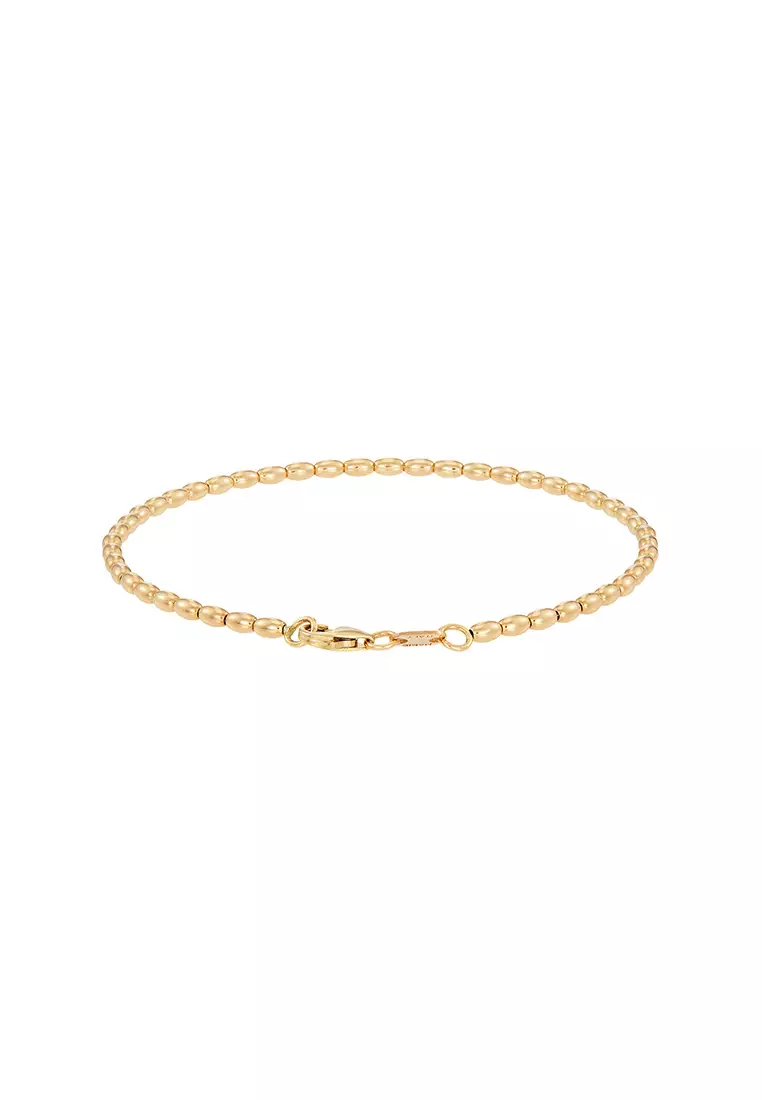 Buy HABIB HABIB 585/14K Yellow Gold Bracelet CJ-4-BR RW20 2025 Online ...