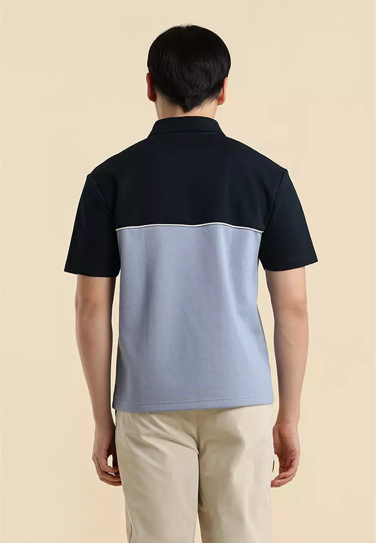 Buy Penshoppe Dress Code Half Zip Polo Online | ZALORA Malaysia
