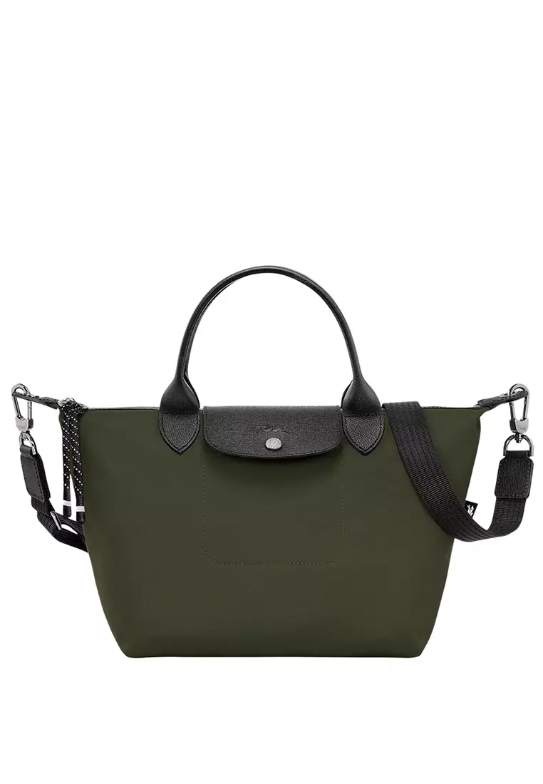 Jual Longchamp Le Pliage Energy Small Top Handle Bag Khaki With