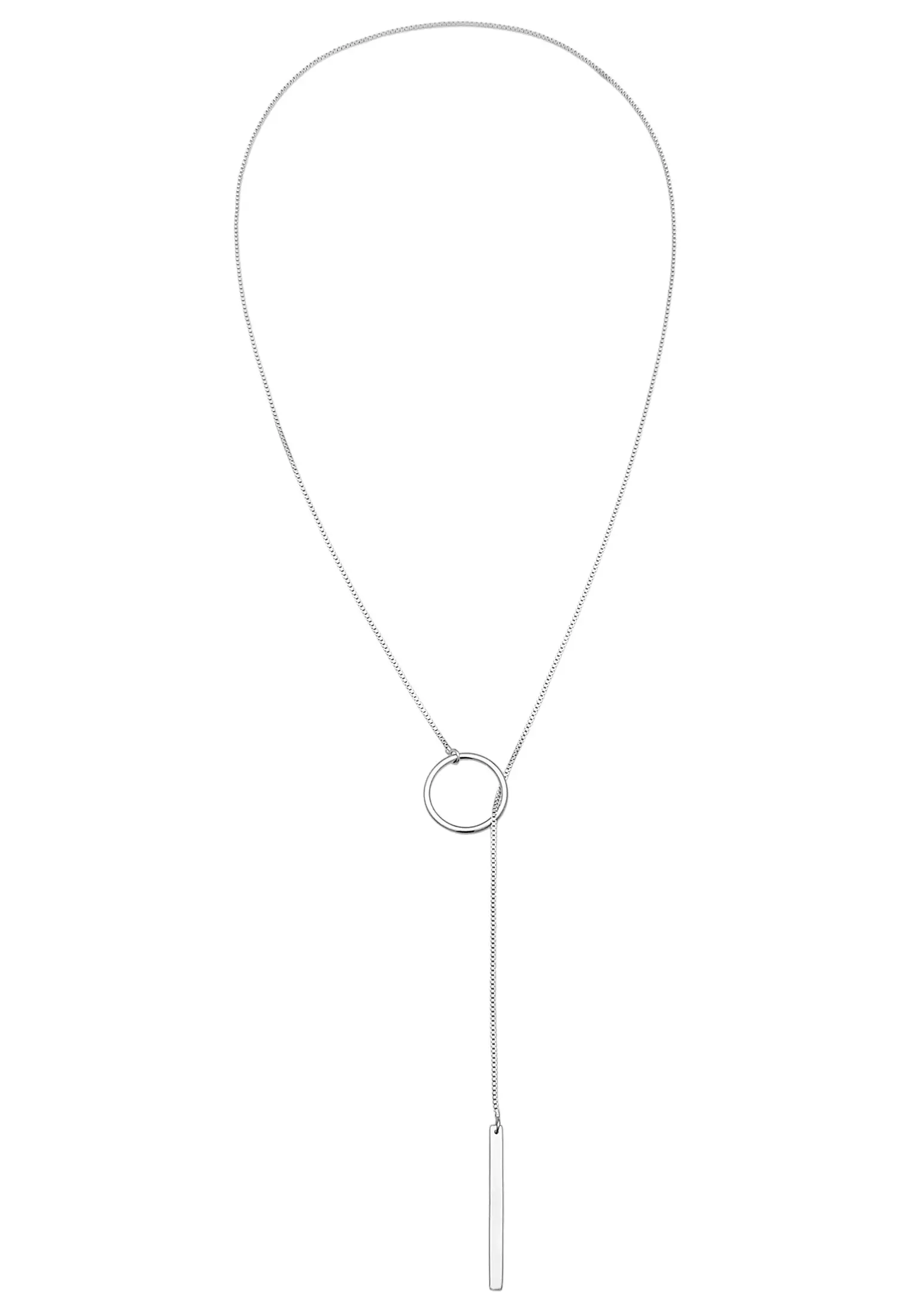 Buy Elli Germany Necklace Y Chain Circle Bar Geo 2024 Online | ZALORA ...