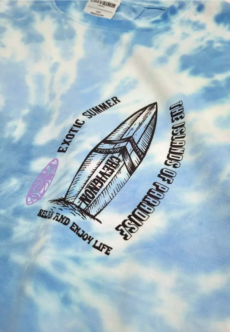 Chevignon Men's Twirl Tie Dye Wakeboard Tee 2025 | Buy Chevignon Online ...