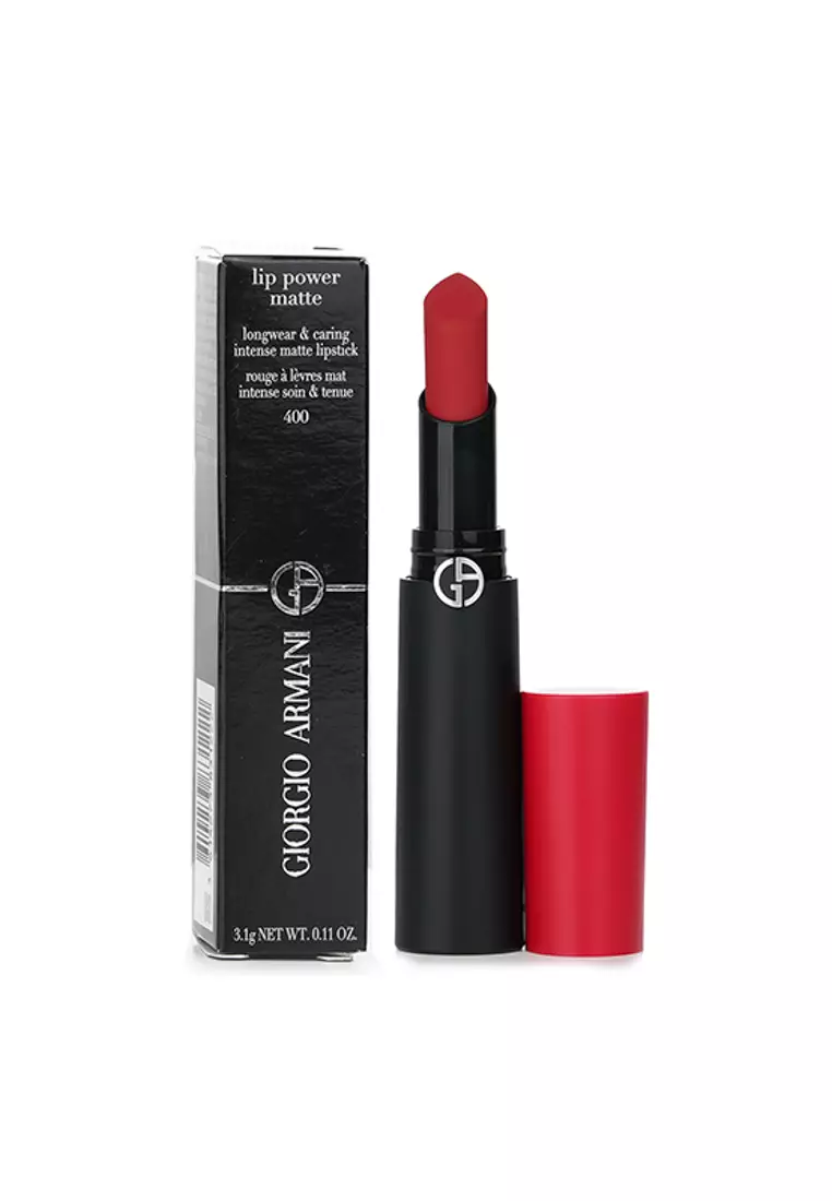 Buy Giorgio Armani GIORGIO ARMANI - Lip Power Matte Longwear & Caring ...
