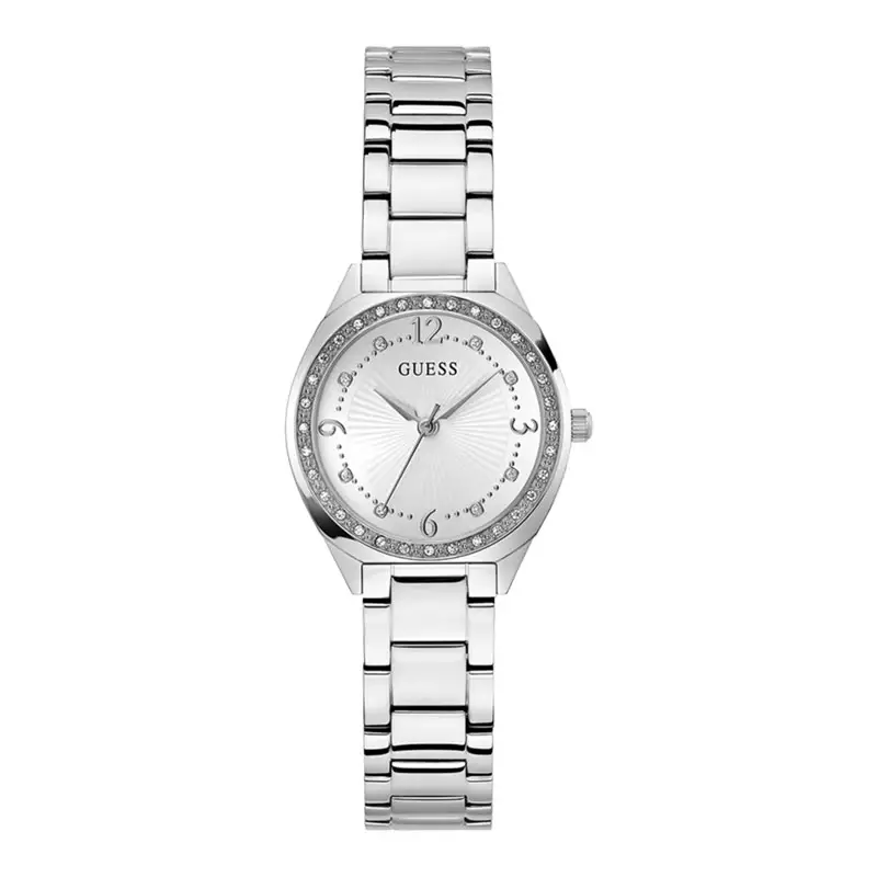 Jual Guess Jam Tangan Wanita Guess Charlotte GW0767L1 Ladies White Dial ...