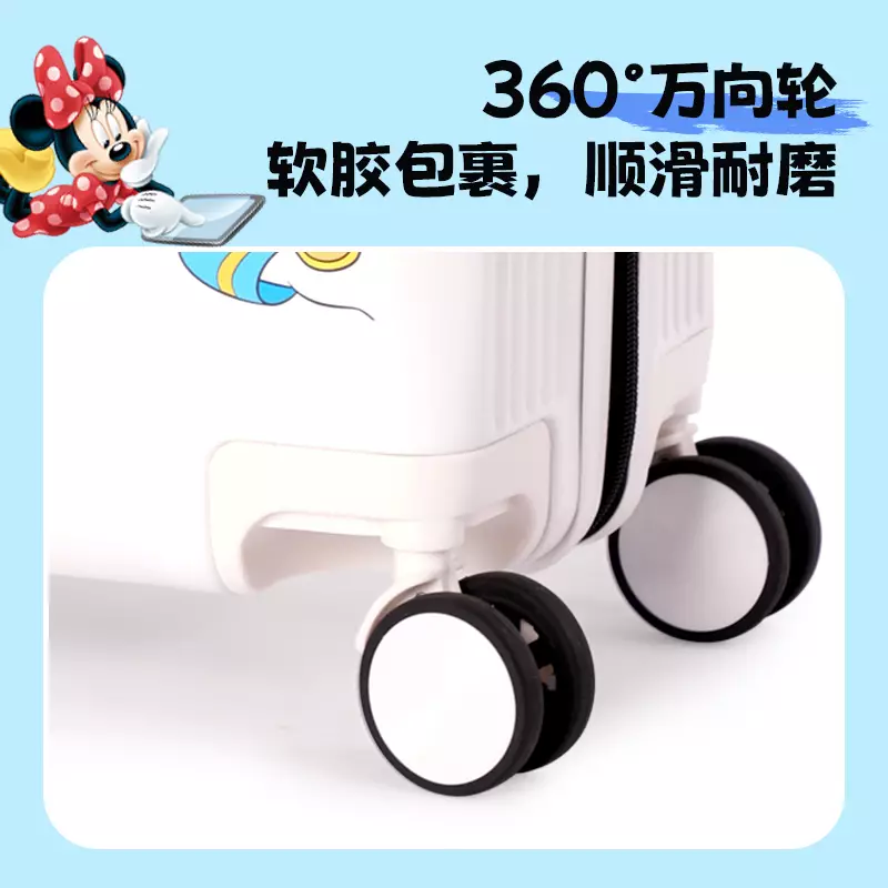 Jual Okiedog Mesuca Disney Mickey Family Suitcase 24 Koper - White ...