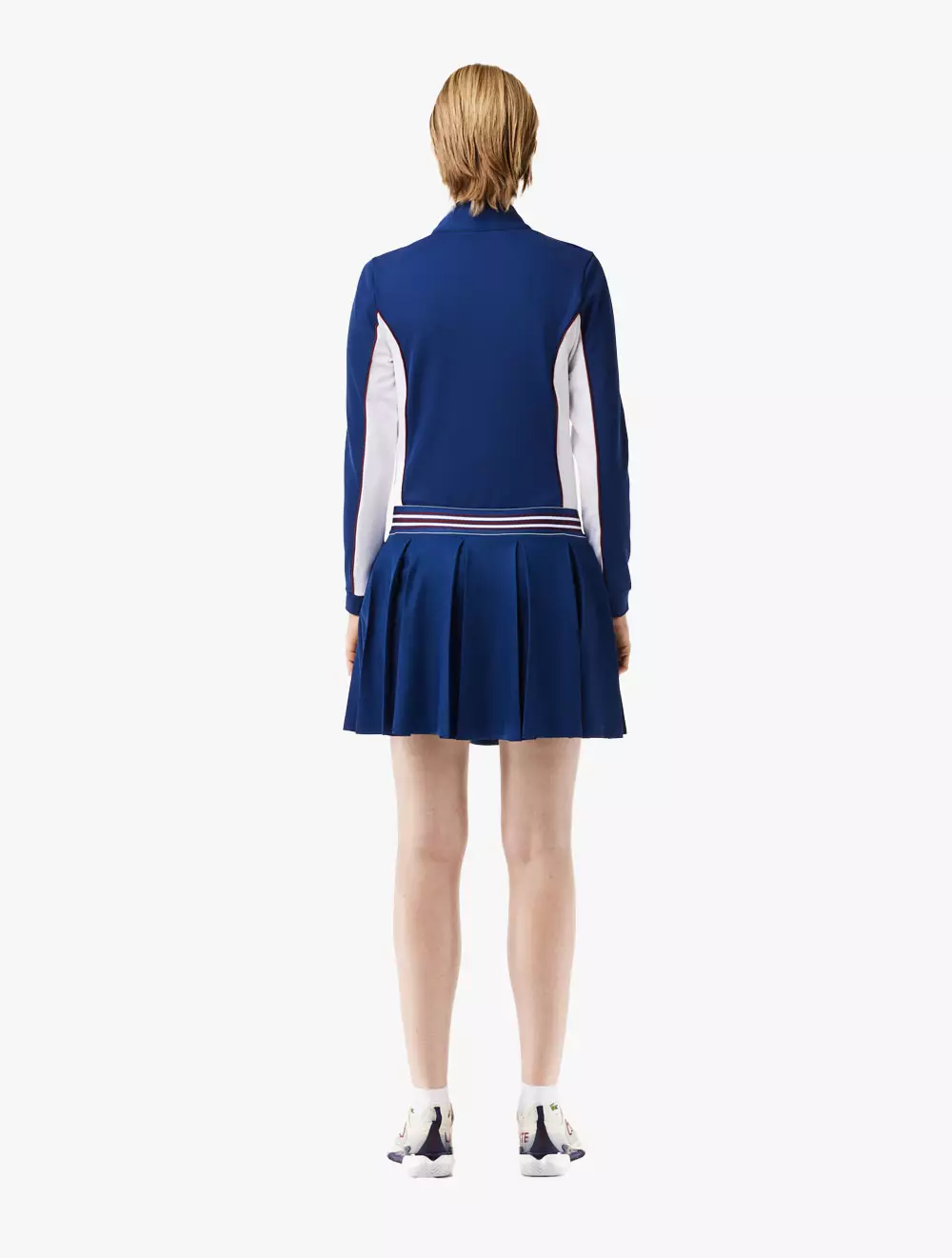 Jual Lacoste Sport Skirt With Integrated Piqué Shorty - Blue Original ...