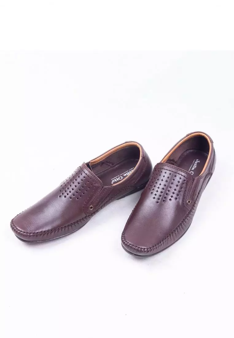 Jual Justin Otto Justin Otto sepatu Pria Mocassin sepatu Kulit art ...