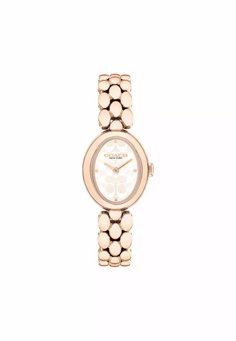 Buy Coach Coach Womens Sammy Silver White Dial Watch - 14504418 Online ...