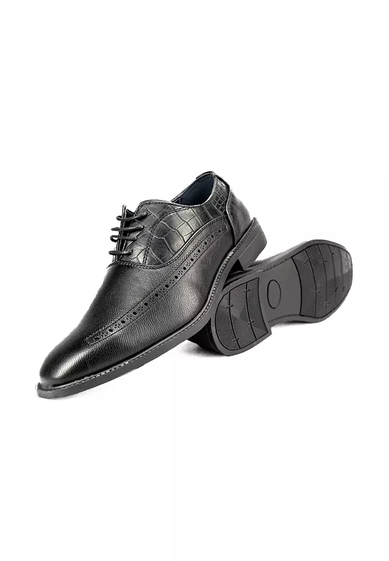 Buy Mario D' boro Runway Men's Formal With Lace Shoes Mw 24524 Black ...