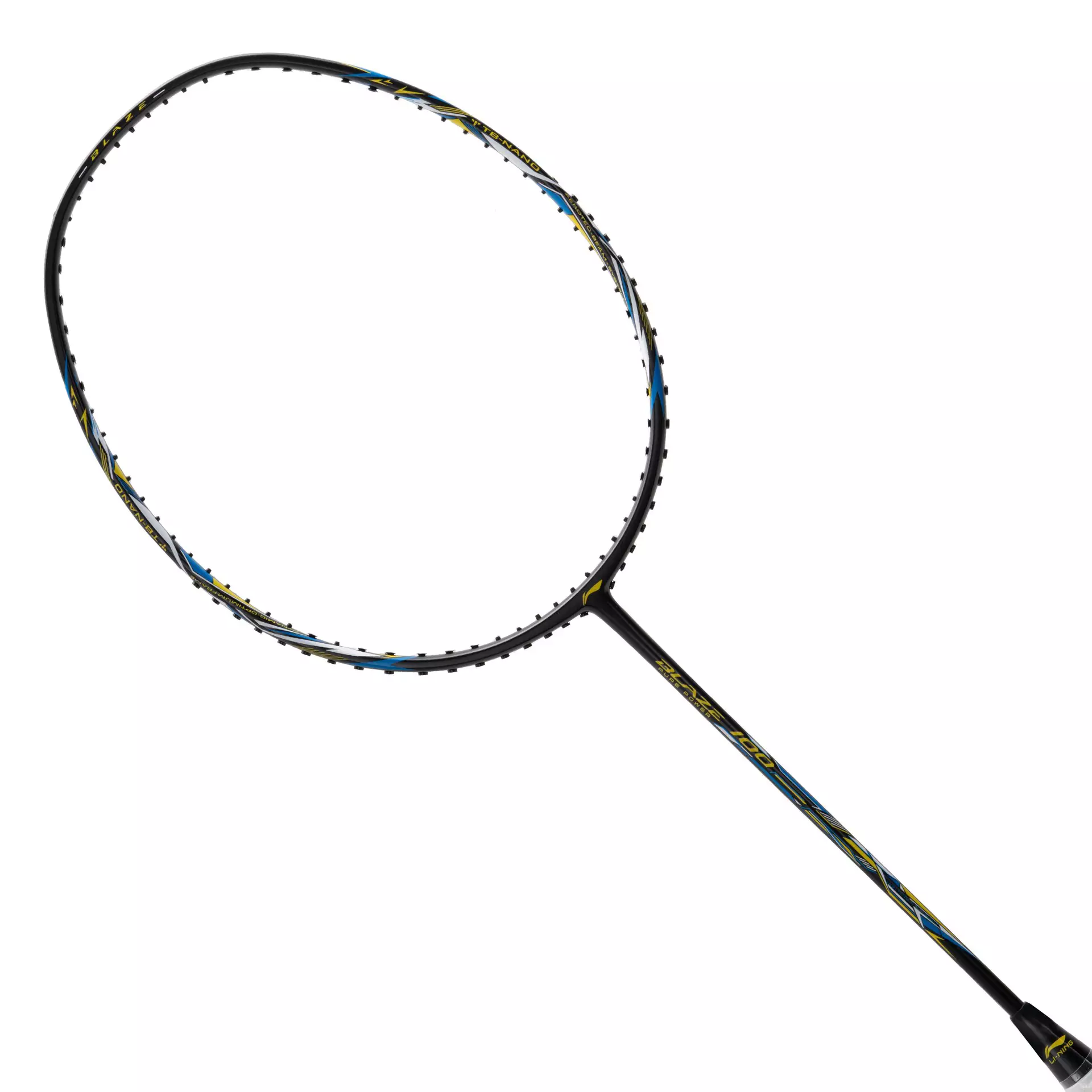 Jual LI-NING Li-Ning Badminton Racket Blaze 100 78 Grams - Charcoal ...