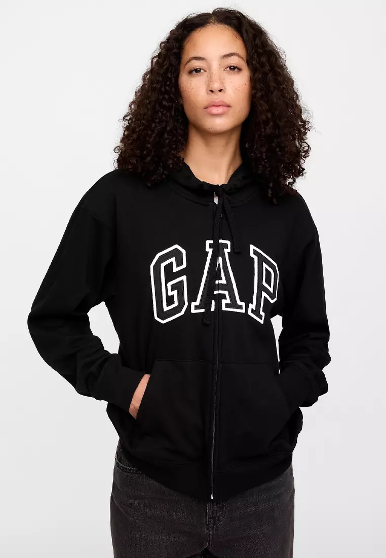 Jual GAP French Heritage Zip Hoodie Original 2025 | ZALORA Indonesia