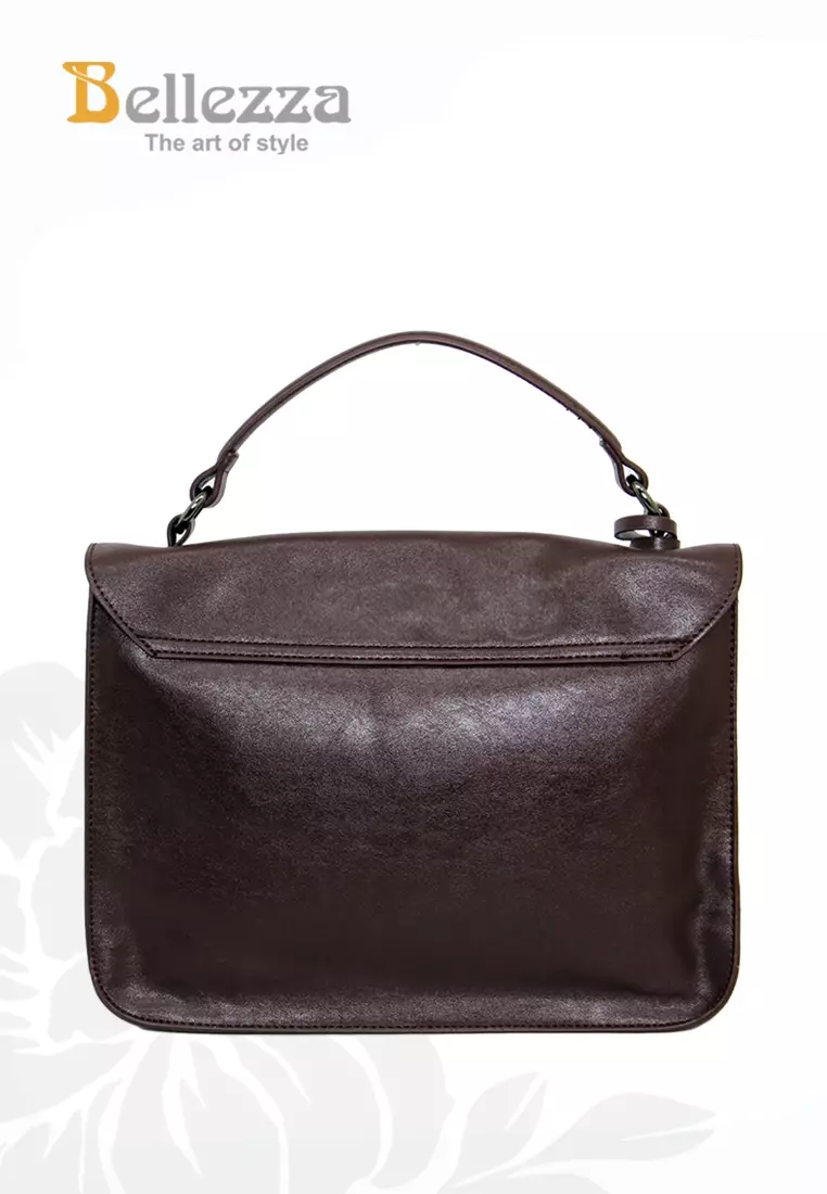Jual Bellezza Bellezza Shoulder Bag 24534-38 Red Wine Original 2025 ...