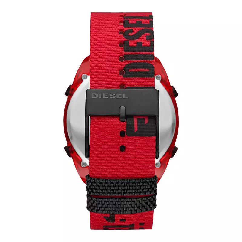 Jual Diesel Jam Tangan Pria Diesel Crusher DZ1916 Black Digital Dial ...