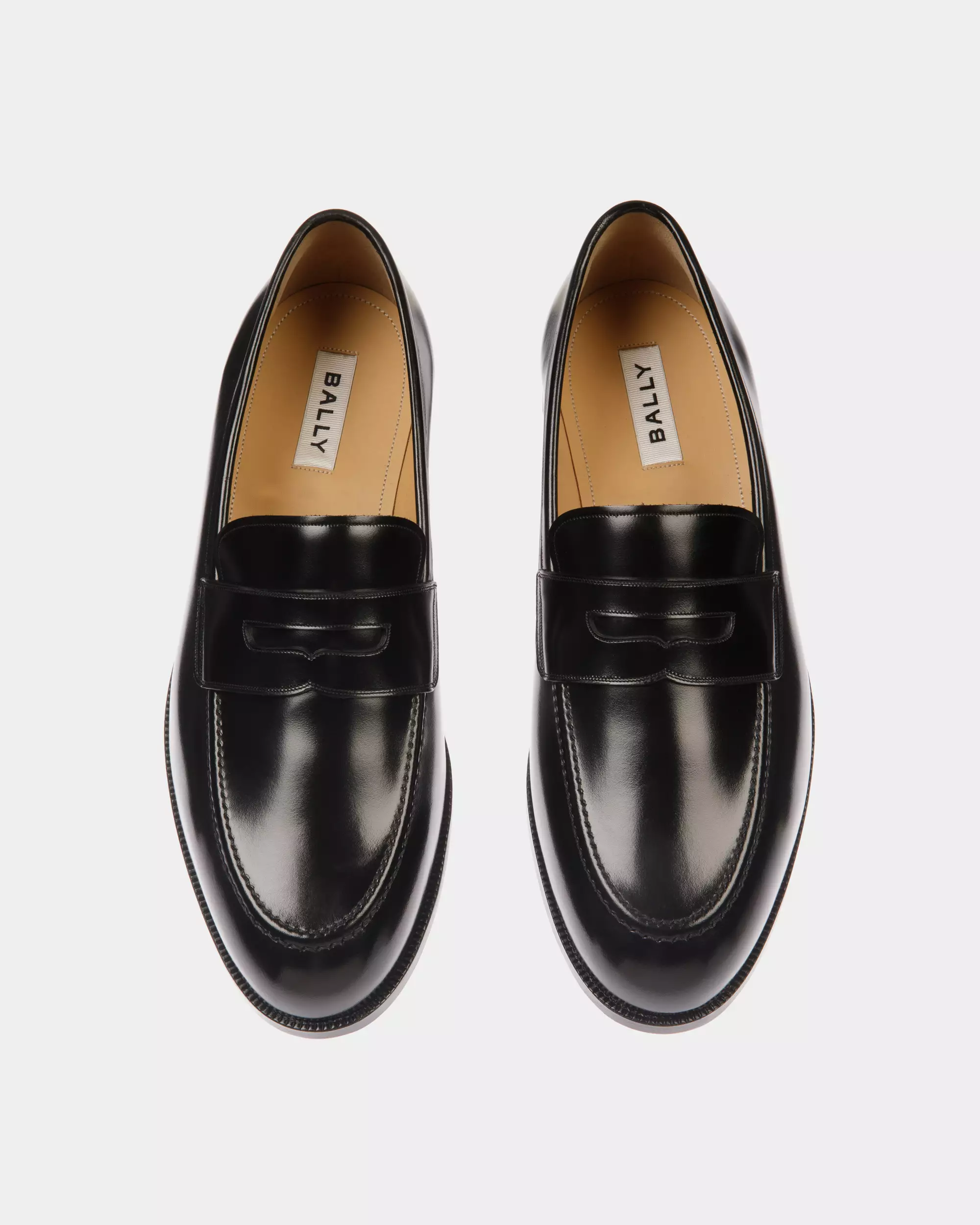 Jual BALLY Carl Loafer in Leather - Black Original 2025 | ZALORA ...