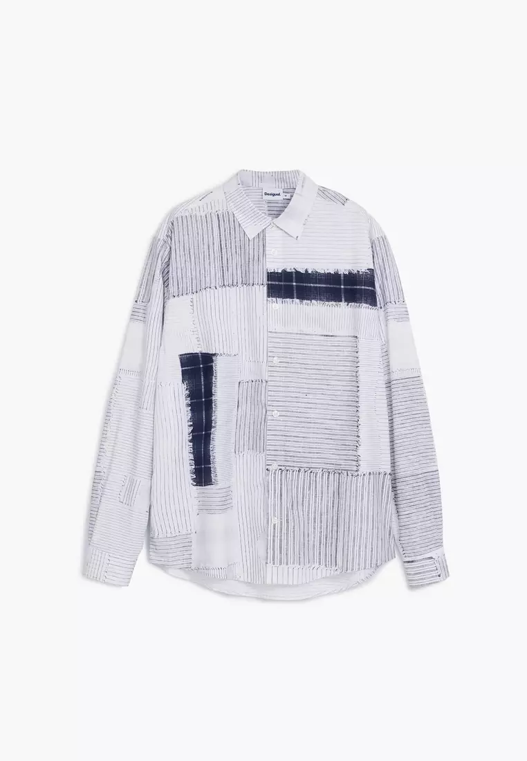 Buy Desigual Desigual Man Patchwork shirt 2025 Online | ZALORA