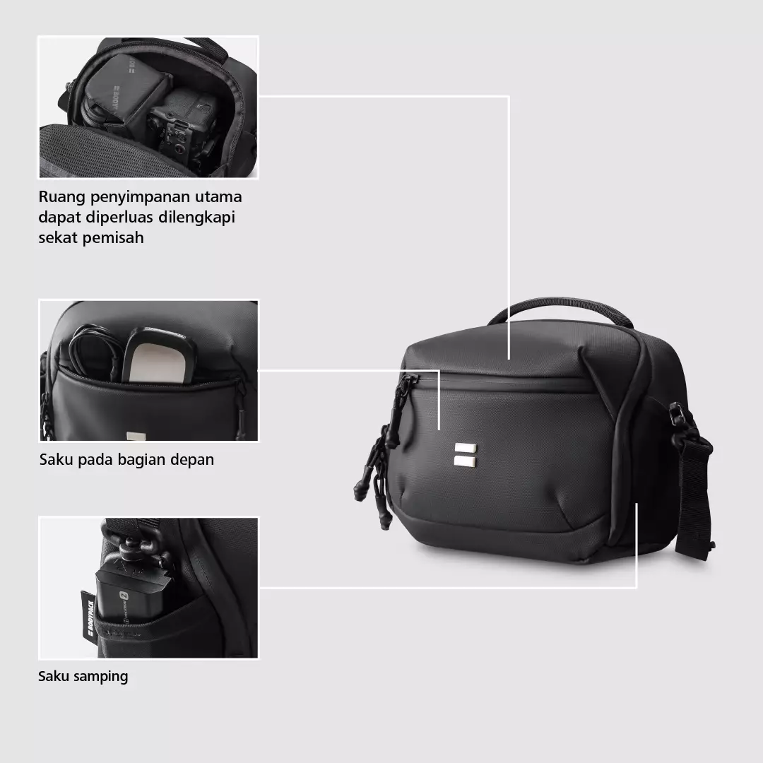 Jual Bodypack Caption Camera Shoulder Bag Tas Kamera Travel Outdoor ...