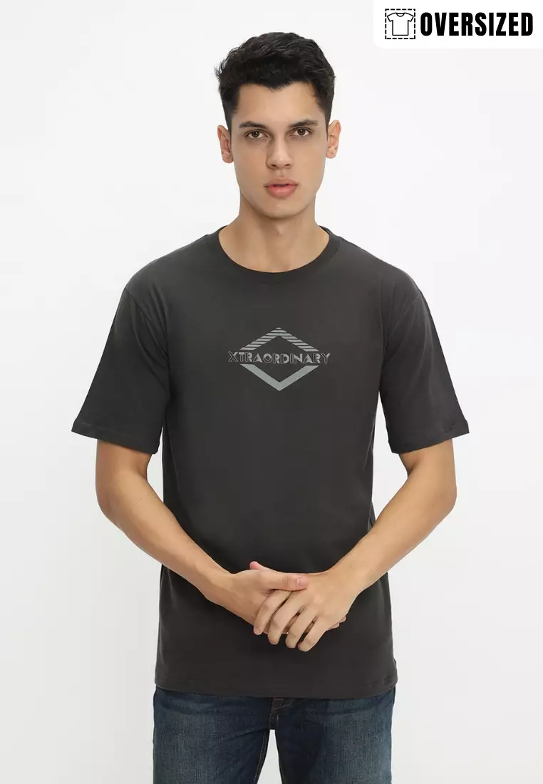 Jual Xtraordinary (XO) XTRAORDINARY (XO) T-Shirt Cotton Oversized Pria 2079240061 Original 2024 ...