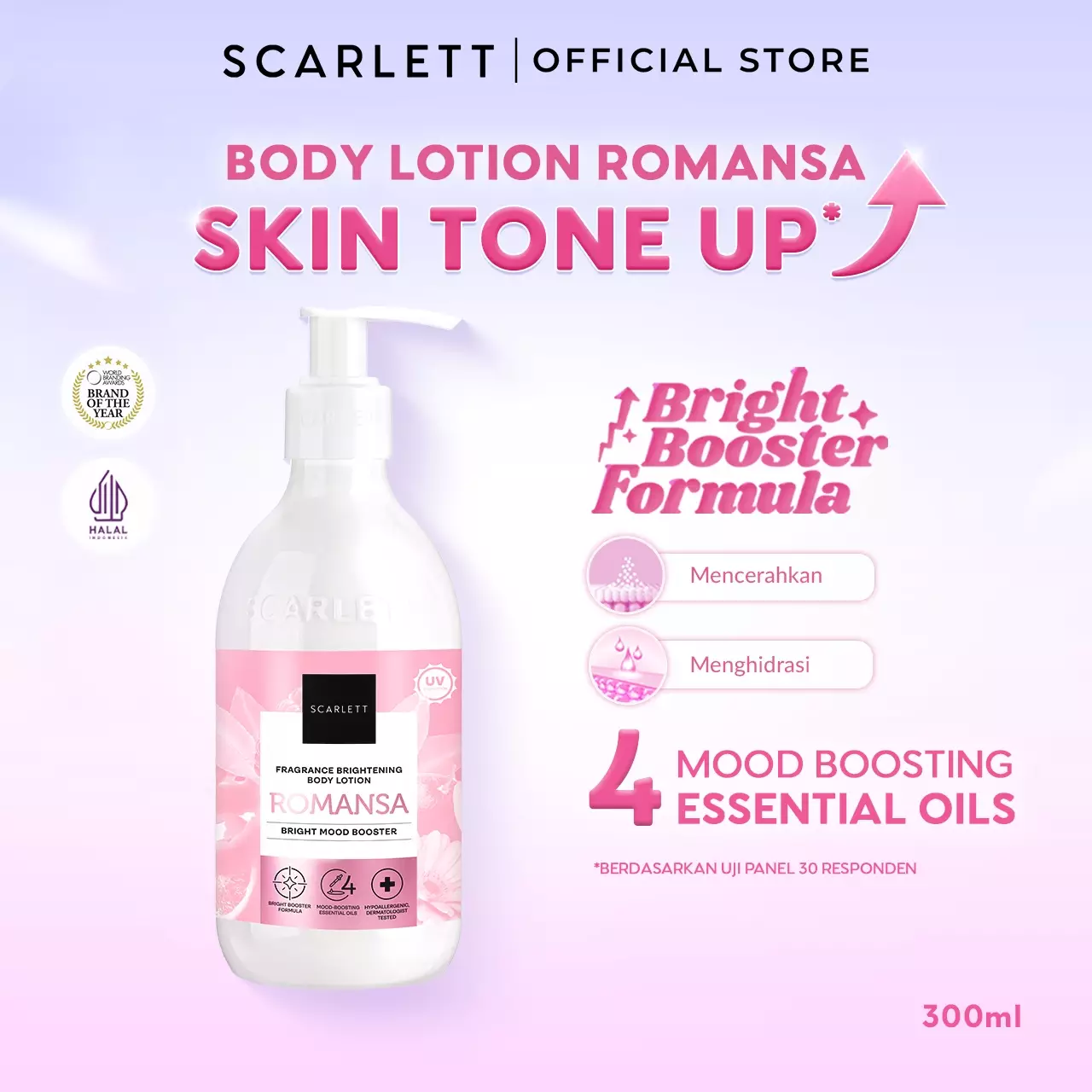 Jual Scarlett Scarlett Whitening New! Fragrance Brightening Body Lotion ...