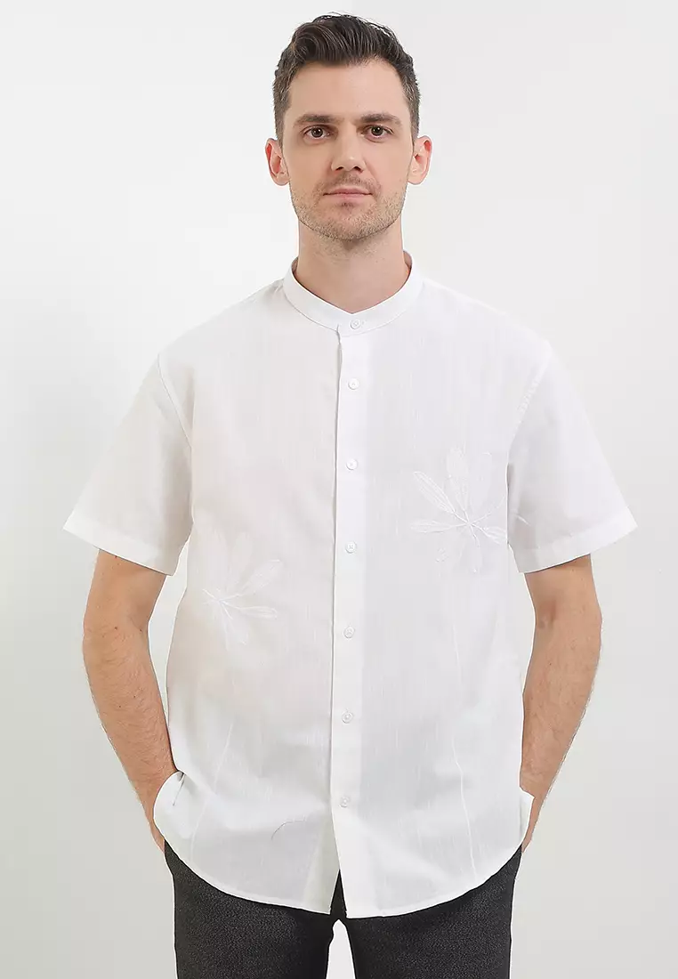 Jual Andrew Smith Kemeja Koko Tangan Pendek Original 2026 | ZALORA ...