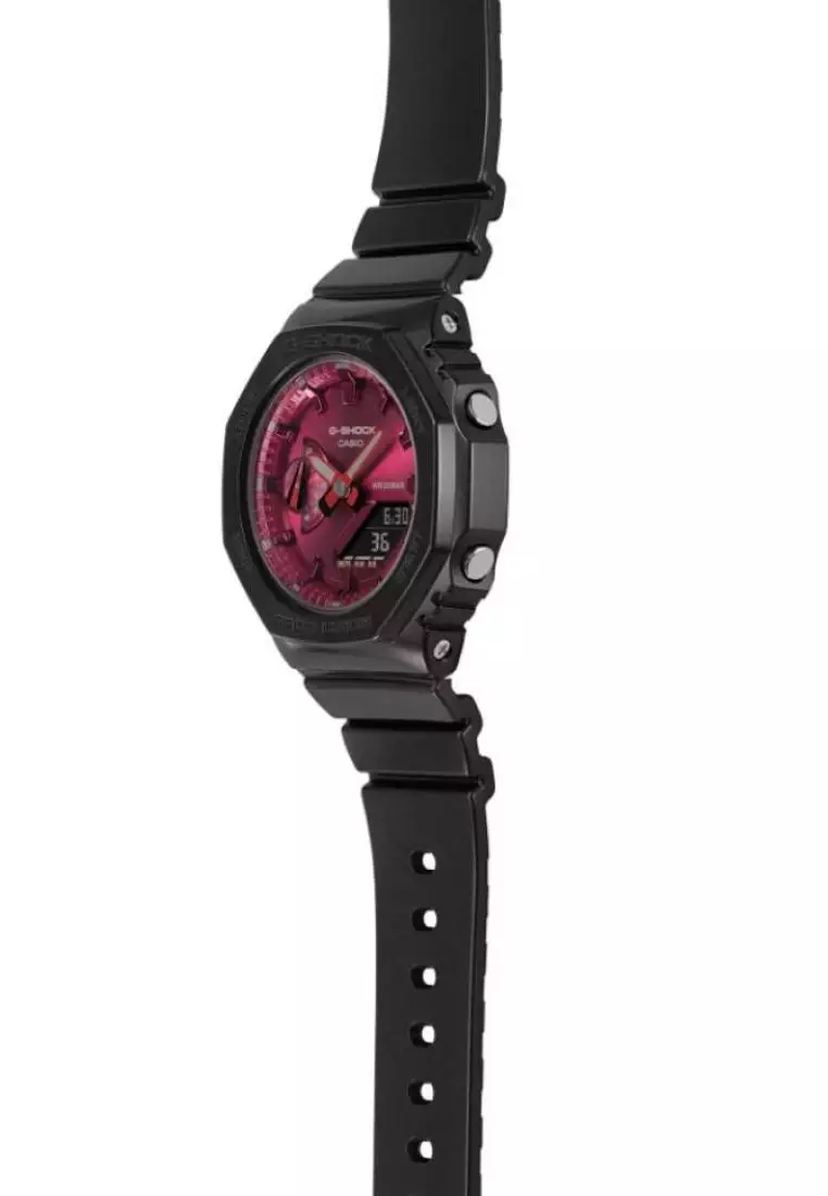 Buy Casio Casio G-Shock Black Resin Strap Women Watch GMA-S2100RB-1ADR ...