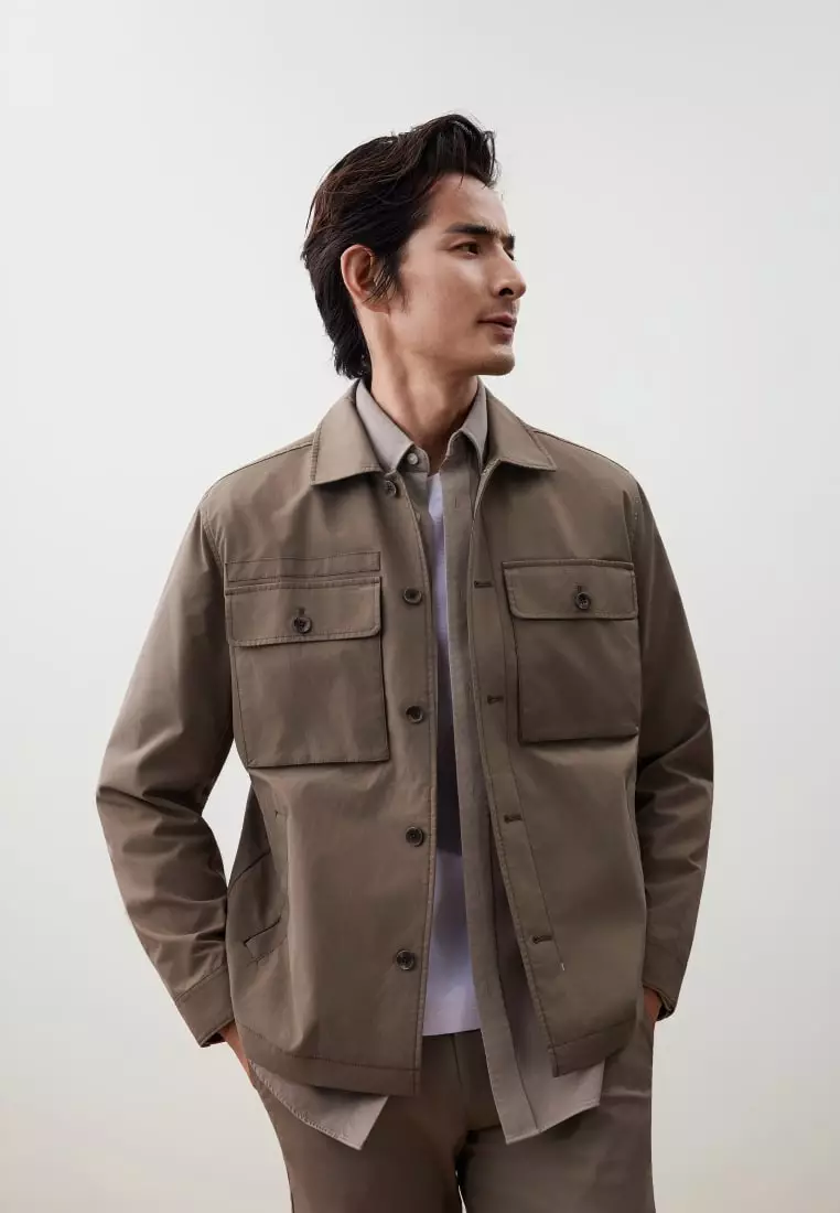 Buy G2000 G2000 Ribstop Relax Fit Shirt Jacket 2026 Online | ZALORA