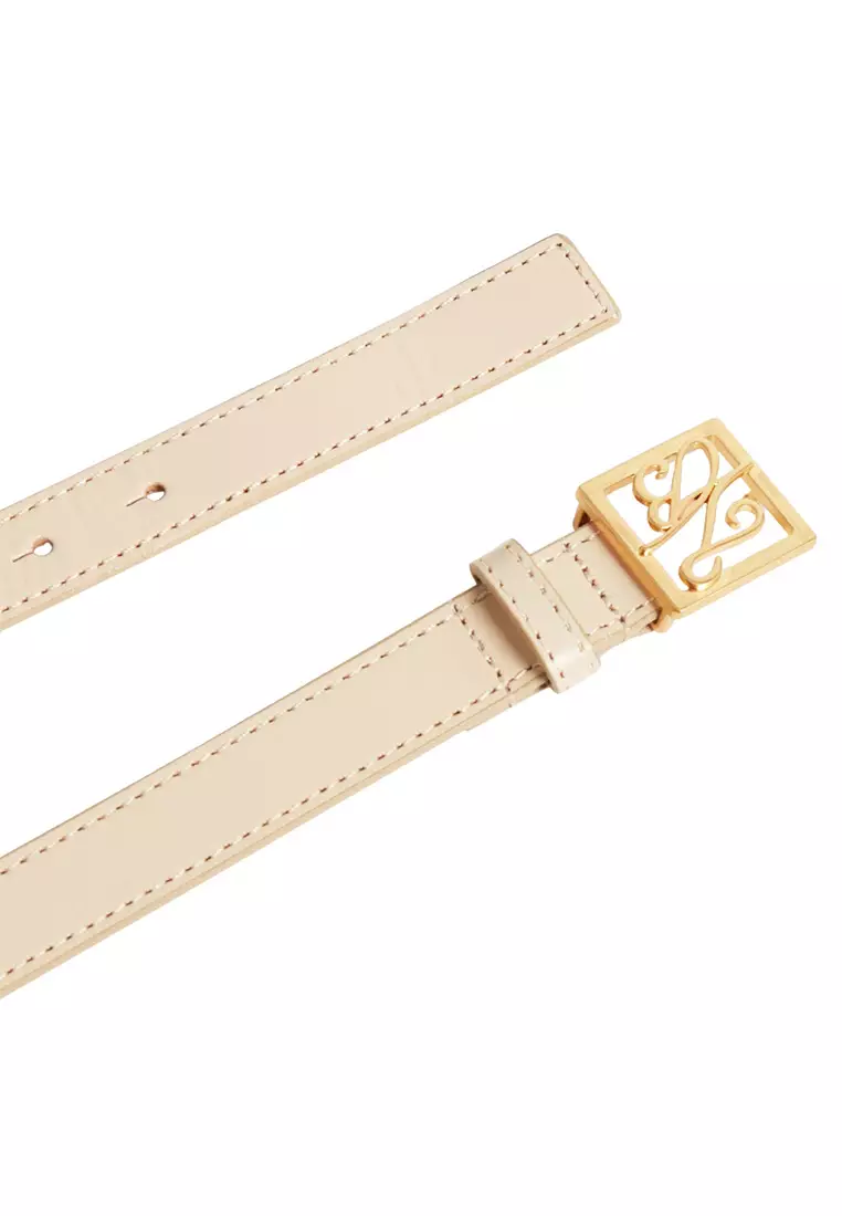 Buy TED BAKER Ted Baker SCRIPTT TB Script Leather Belt 2025 Online | ZALORA