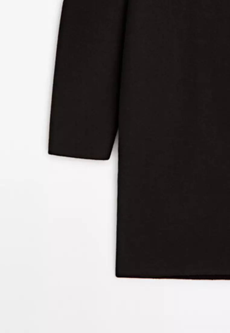 Massimo Dutti Knitted Shoulder Dress 2025 | Buy Massimo Dutti Online ...