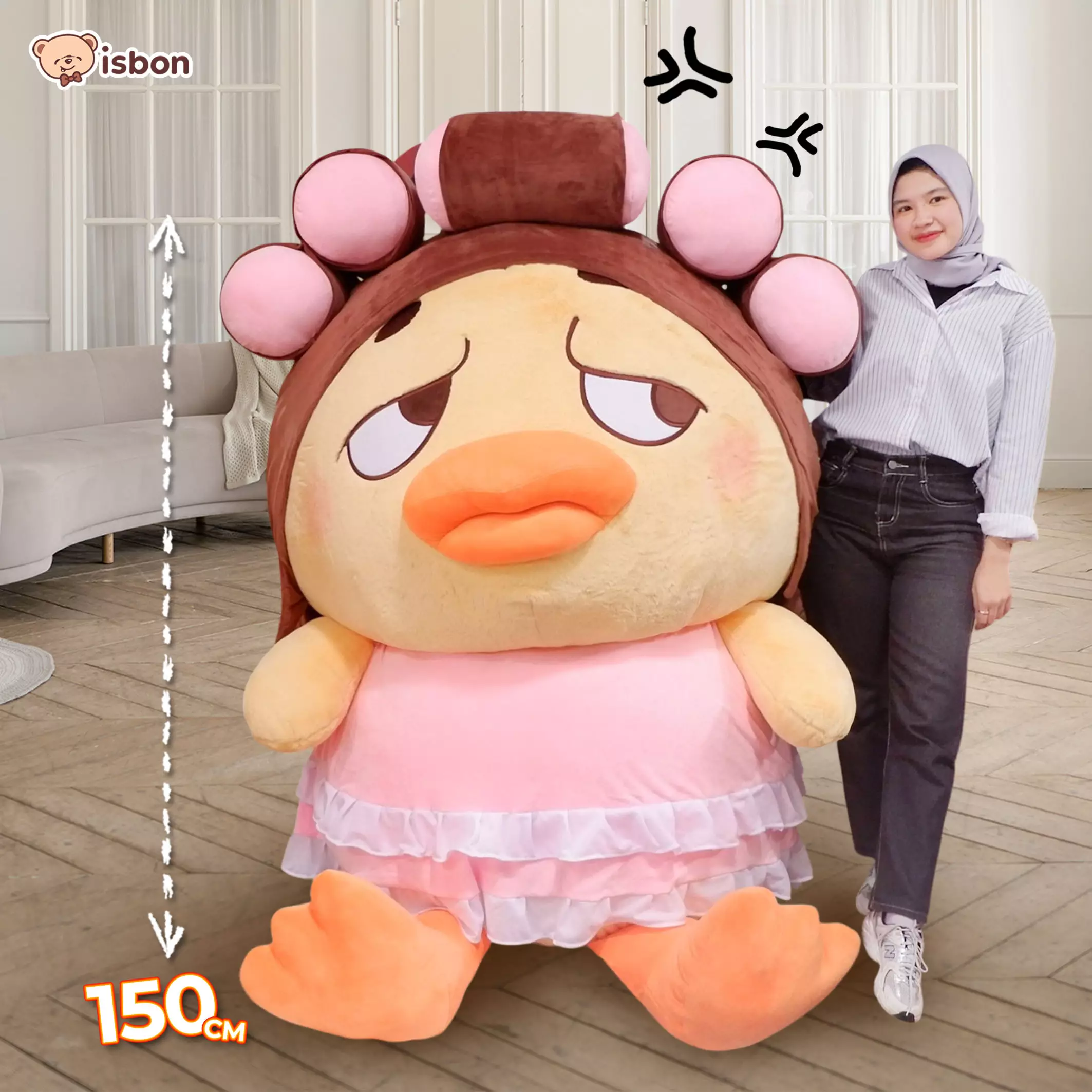 Jual Istana Boneka ISTANA BONEKA Sad Duck Roll Bebek Sedih Kuning SUPER ...