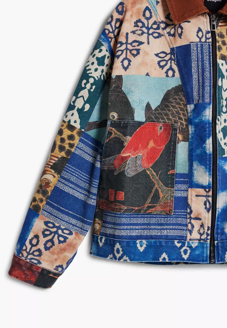 Buy Desigual Patchwork Jacket 2025 Online | ZALORA