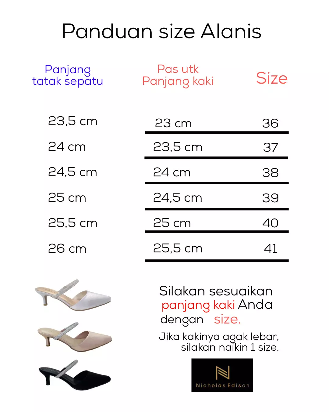 Jual NICHOLAS EDISON Nicholas Edison Heel Alanis Silver Original 2026 ...