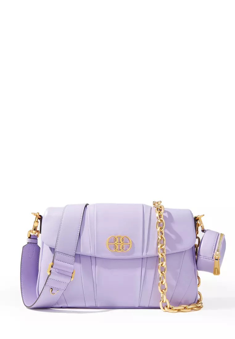 Buy BONIA Purple Paste Croissant Soft Trunk 2025 Online | ZALORA ...