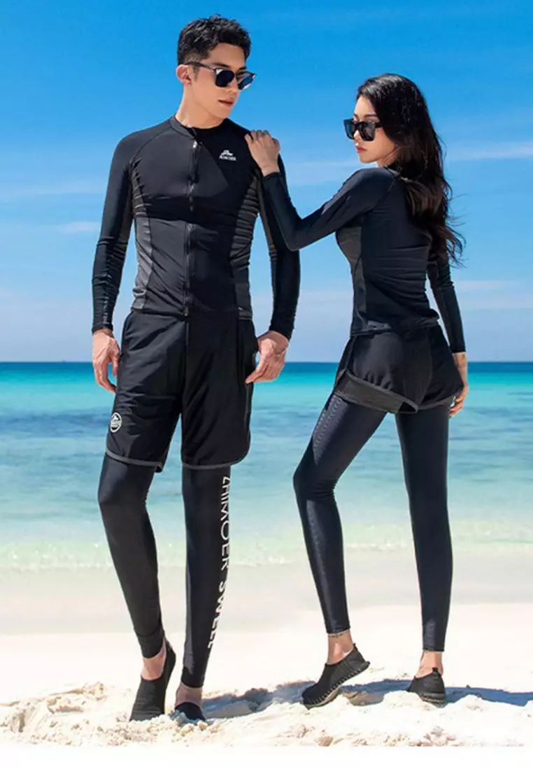 Buy LYCKA LLL3094 Korean Style Men Rash Guard 3-Pieces Set Multi 2025 ...