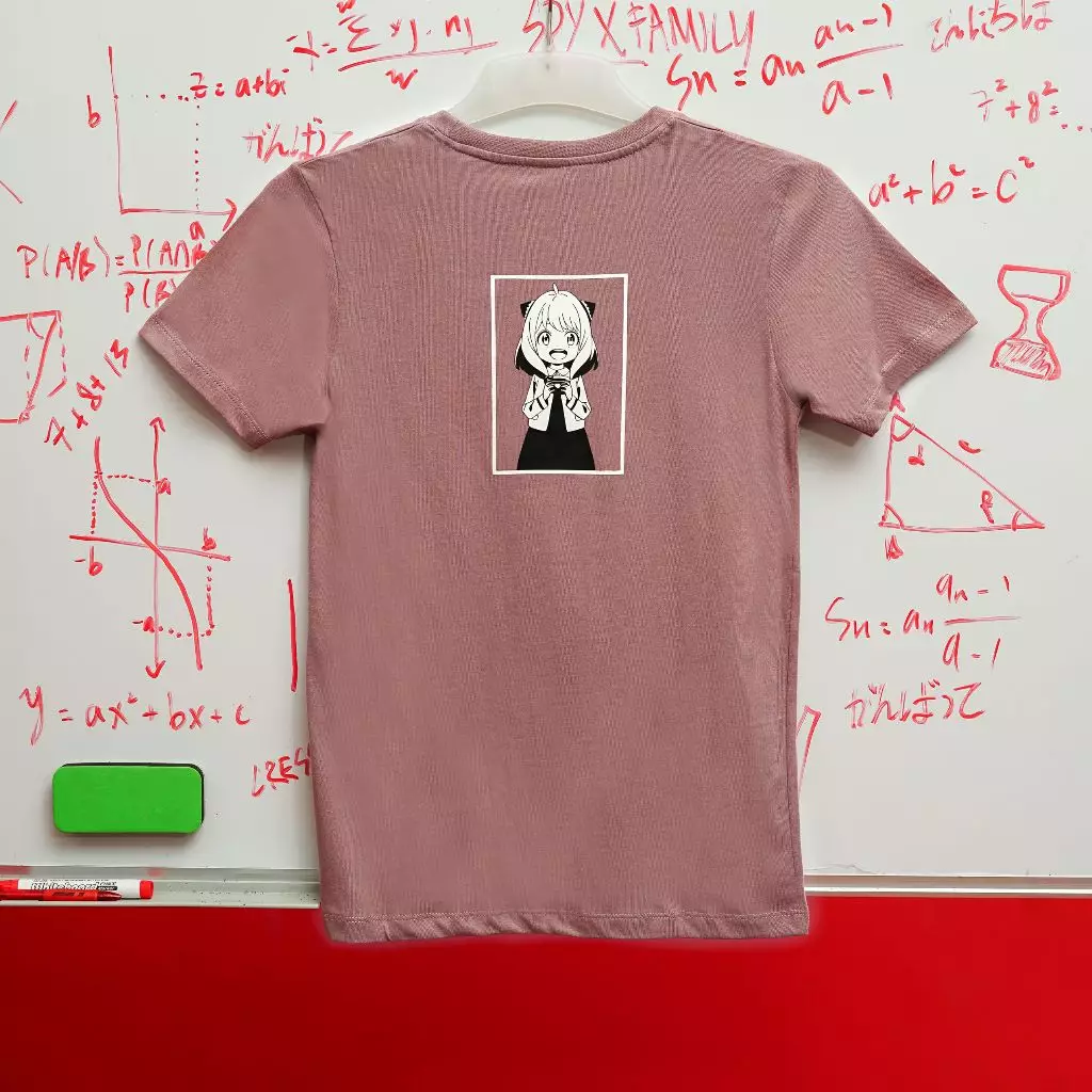 Jual Cressida Cressida X Spyxfamily Kids Boy Slim Fit Pink T-shirt ...