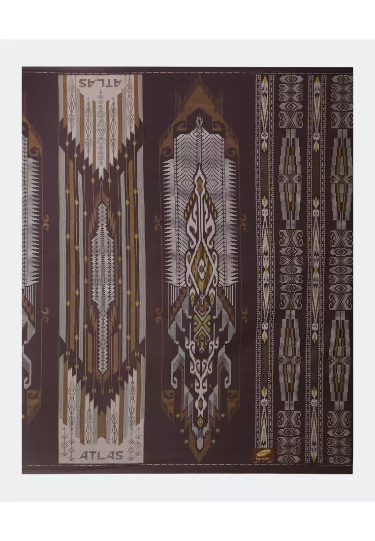 Jual Atlas Sarung ATLAS Idaman 555 Harmoni Motif BHS MSB 01 Coklat Tua ...