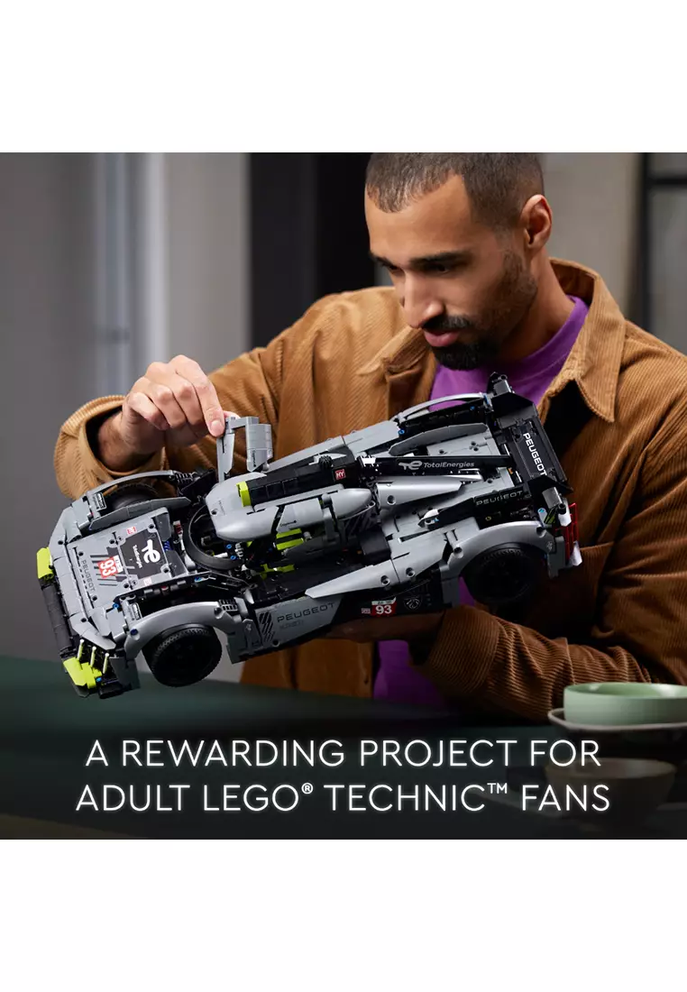 Buy LEGO® Technic 42156 Peugeot 9X8 Hypercar Age 18+ Building Blocks ...
